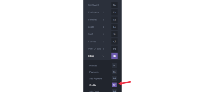 How to add bulk credits