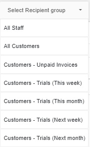 How to set up class trials