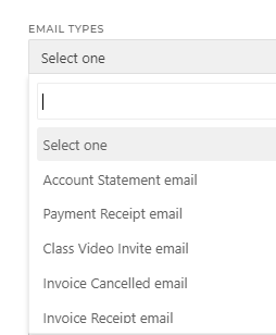 How to customise the automatic emails sent to customers